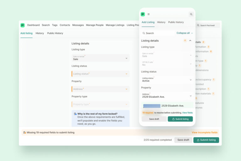Perchwell – California Regional Multiple Listing Service